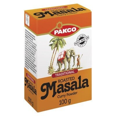Pakco Roasted Masala Curry Powder 100g | The South African Place